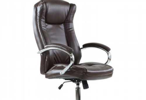 Кресло FB K-45 для руководителя коричневая экокожа