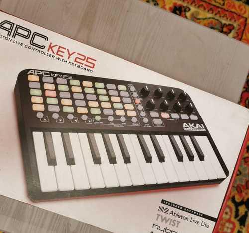 Midi клавиатура akai APC Key 25 (midi контроллер)