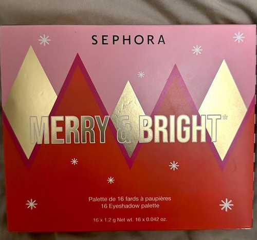 Сефора Палетка теней Sephora Merry & Bright