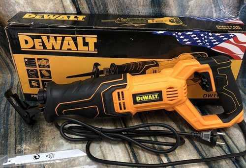 Сабельная пила Dewalt c пилками(сетевая)