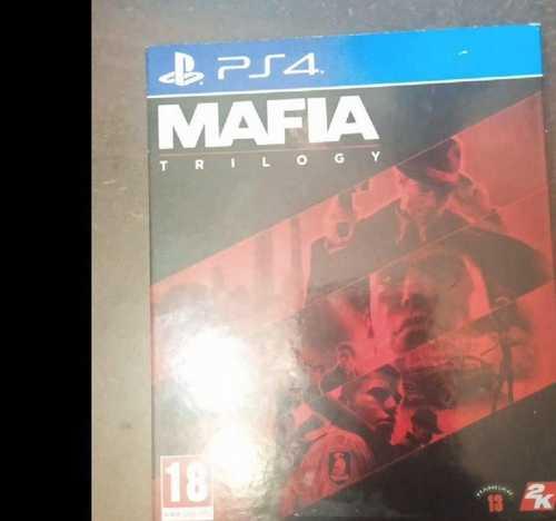 Mafia trilogy ps4 диски