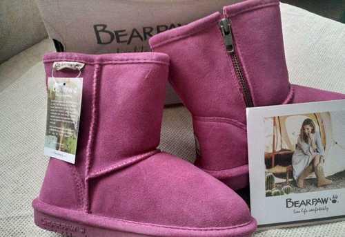 Сапоги угги11(27) р. (И другие); Bearpaw.детские