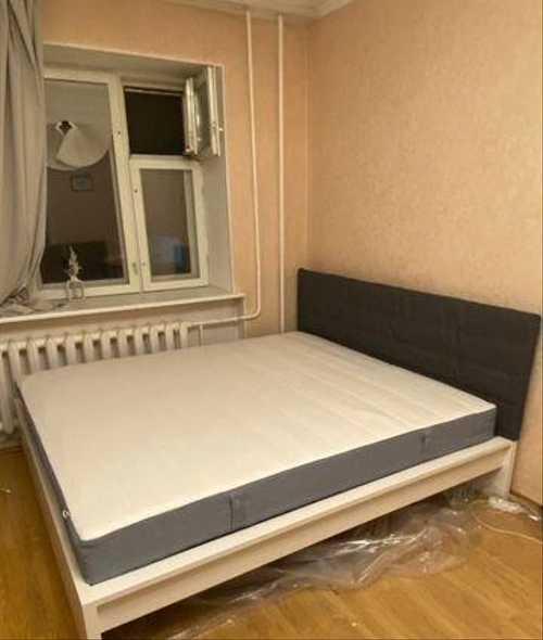 Кровать IKEA Malm 200*200cm полный комплект