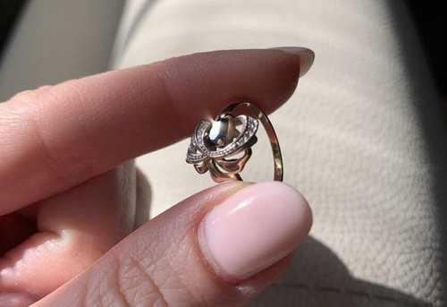 Золотое кольцо размер 16-16,5
