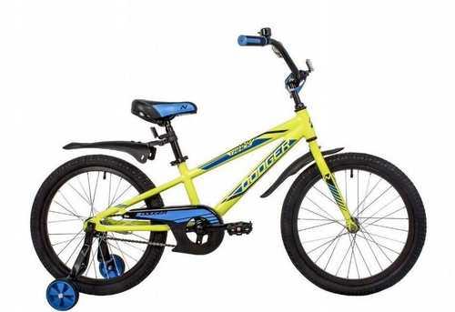 Велосипед Novatrack Dodger 20" зеленый