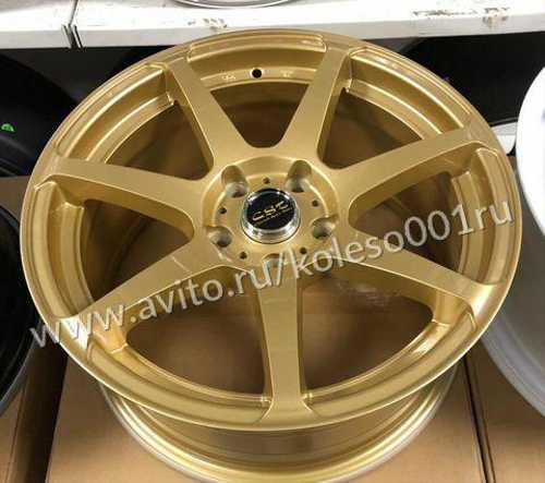 Новые литые диски CST Zero-1 R17 5/114.3 gold