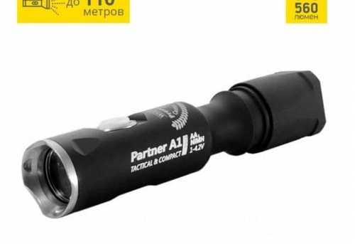 Тактический фонарь Armytek Partner A1 PRO (теплый)