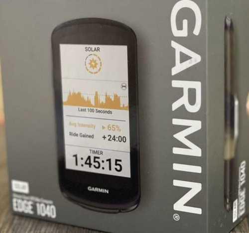 Велокомпьютер Garmin Edge 1040 Solar новый