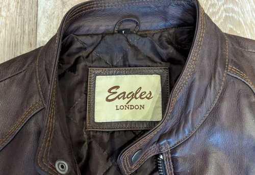 Винтажная кожаная куртка Eagles London