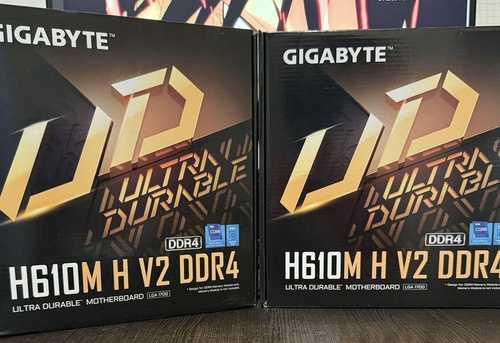 Материнская плата Gigabyte H610M H V2 новая