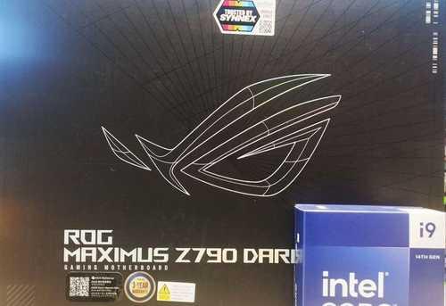 Asus Rog Maximus Z790 Dark Hero + Intel Core 14Gen