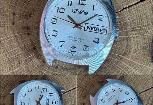 Слава Серебристая - мужские наручные часы СССР