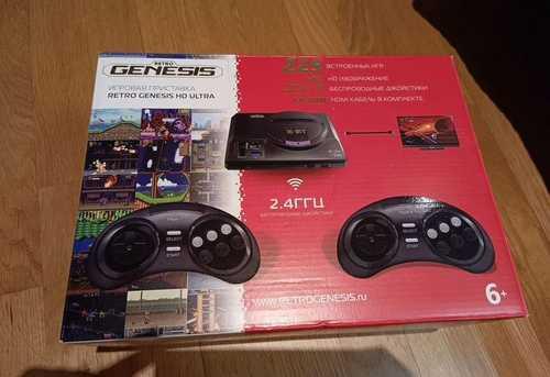 Sega genesis c 225 играми и беспроводные джойстики