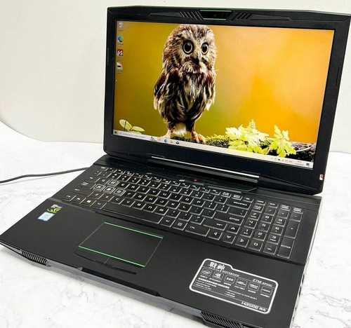 Игровой ноутбук hasse GTX1050ti IPS подсветка SSD
