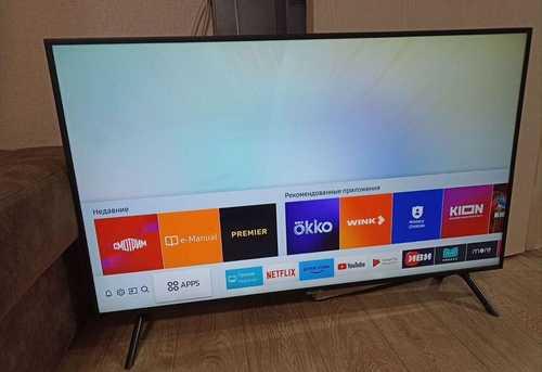 4К телевизор Samsung 49 дюймов 125 см Smart TV