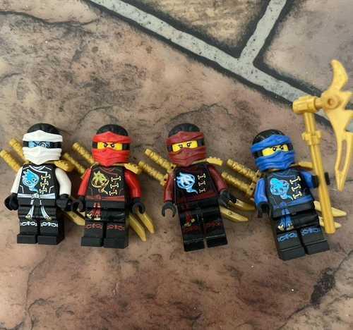 Lego ninjago минифигурки большой лот