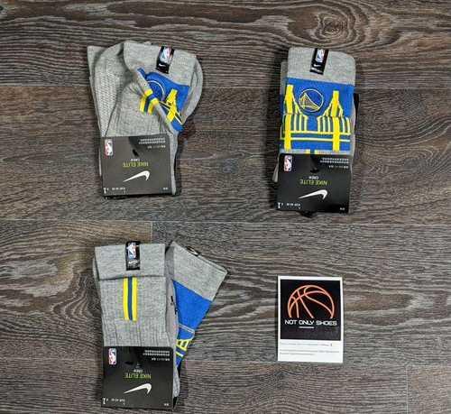 Баскетбольные носки Nike Elite Crew GSW