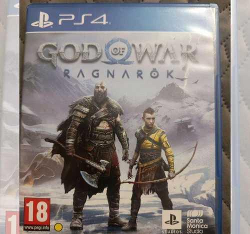 God of war ragnarok ps4.Диск ps4