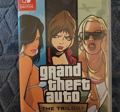 Картридж GTA Trilogy для Nintendo Switch