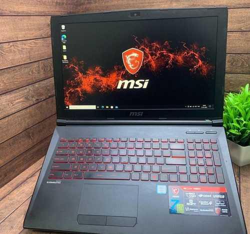 Мощный игровой MSI ноутбук/I7-7700/GTX1050(4GB)