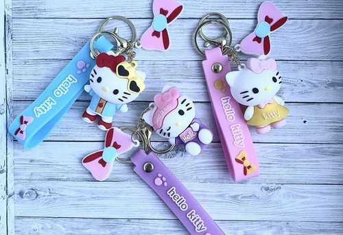 Брелок на ключи аниме Hello Kitty на рюкзак