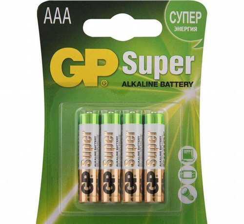 Батарейки GP 24A-2CR4 Super Alkaline AAA #81513