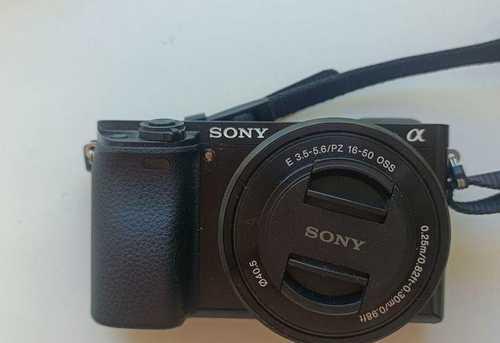 Цифровой фотоаппарат sony alpha 6000
