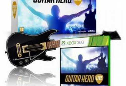 Guitar Hero Live гитара + игра xbox 360
