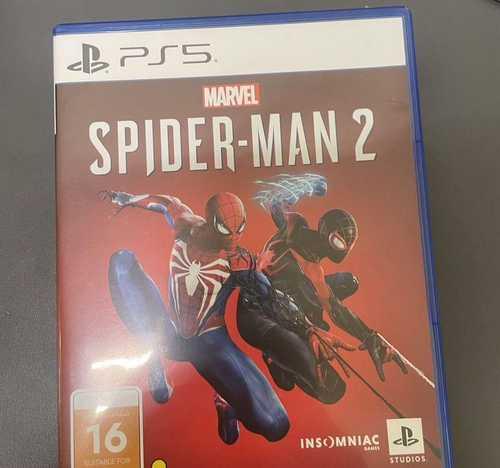 Spider man 2 ps5 диск бу