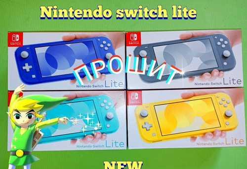 Nintendo switch lite прошитая новая