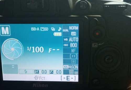 Фотоаппарат nikon d3100 body