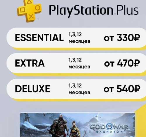 PS Plus Подписка / Турция