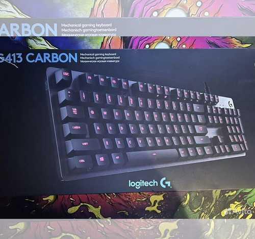 Игровая клавиатура Logitech g413 carbon
