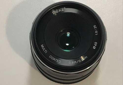 Новый meike 25mm f/1.8 sony e-mount