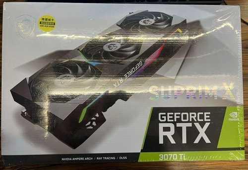 Видеокарта MSI GeForce RTX 3070 Ti suprim 8X