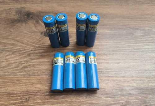 Новые литиевые батареи 18650, 1300 мАч - 8 штук