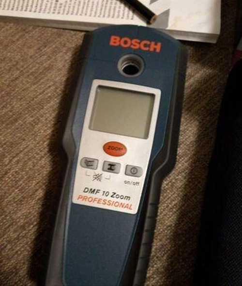 Детектор скрытой проводки bosch DMF10 Zoom