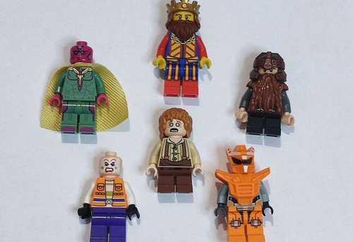 Lego минифигурки и аксессуары по разным сериям