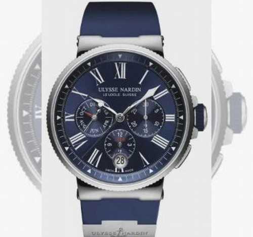 Швейцарские часы Ulysse Nardin Marine Chronograph 1533-150