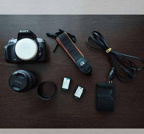 Sony a330 kit 18-55mm пробег 7к