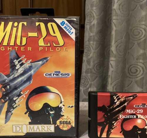 Mig-29 Fighter Pilot Sega картридж биг бокс