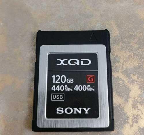 Карта памяти xqd sony