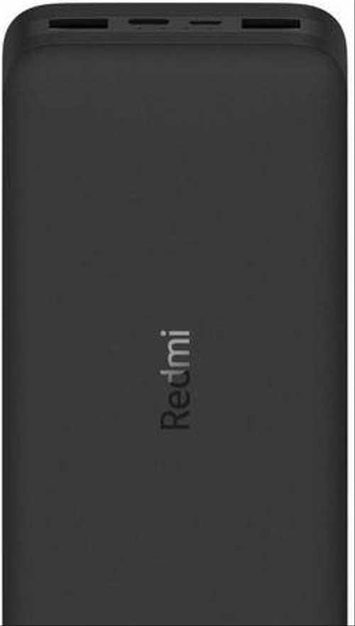 Внешний аккумулятор xiaomi 20000mAh Redmi 18W