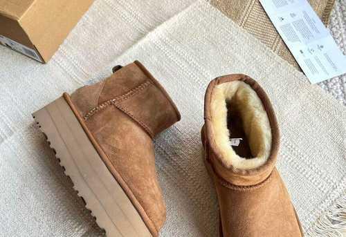 Угги Ugg Mini Platform Chestnut (оригинал качество