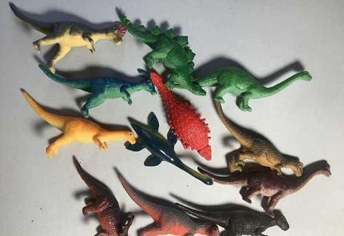 Фигурки динозавры Резина винтаж