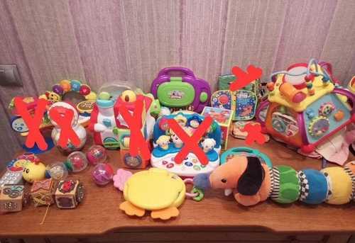 Игрушки и погремушки для малышей