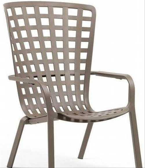 Лаунж-кресло пластиковое с подушкой Folio 003/4030