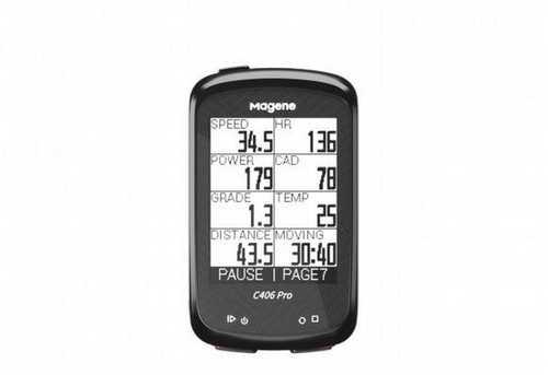 Велокомпьютер Magene C406 Pro GPS Smart Bike Co