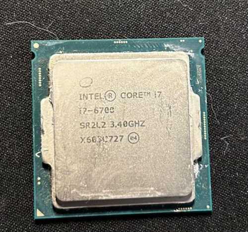 Комплект intel core i7 6700 + MSI B150m bazooka