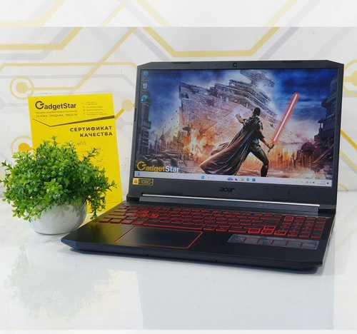 Игровой Ноутбук Acer Nitro Ryzen 5, GTX 1650 Ti 4Gb